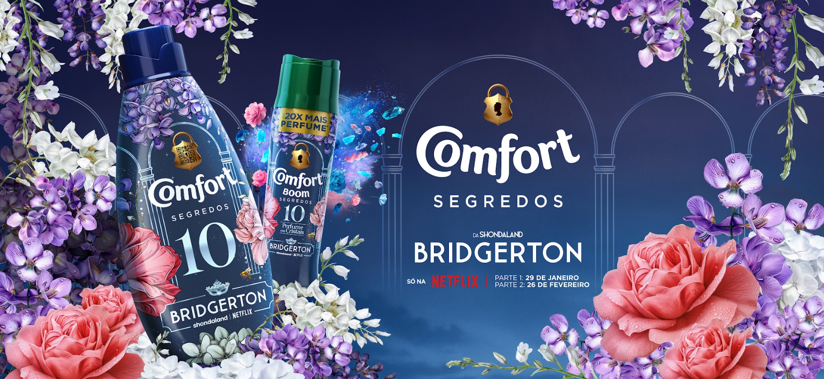 Comfort anuncia parceria com Netflix em lançamento de amaciante ...