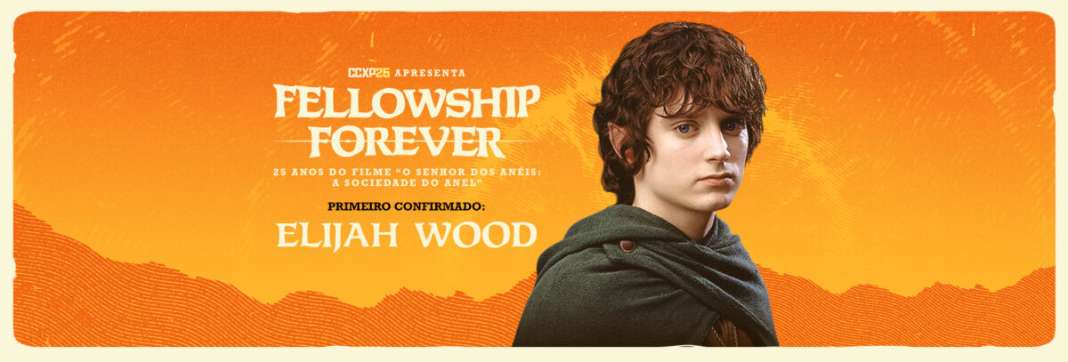Frodo desembarca no Brasil: Elijah Wood é confirmado na CCXP26